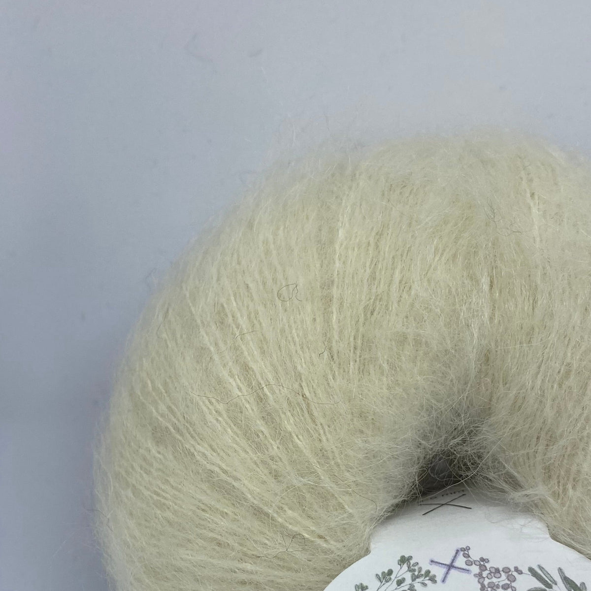 MUHU 2/16 ISBLÅ - BABY ALPACA - GARN - STRIKKE - NØGLE - STRIK - FIBER ...